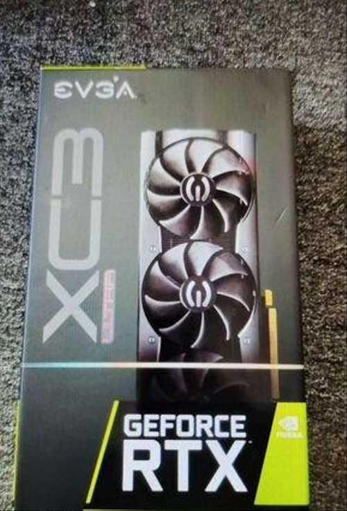 Evga GeForce RTX 3070 (не LHR) XC3 Ultra Gaming 8