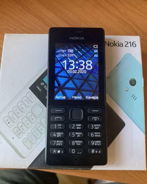 Телефон Nokia 216 dual sim