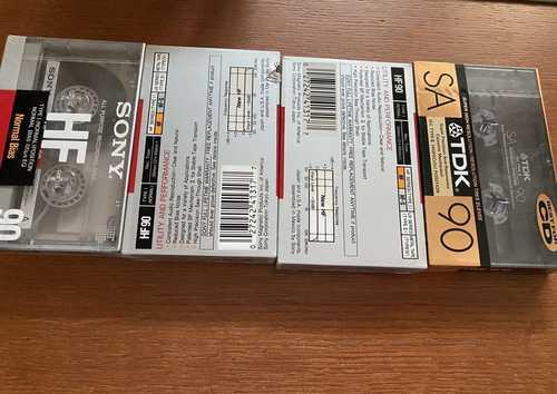 Аудиокасеты новые Sony