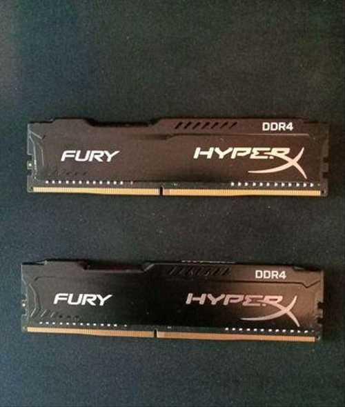 Оперативная память kingston hyperx fury 3200 Mhz d