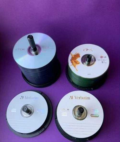 Диски-Болванки CD-R, CD-RW, DVD-R, DVD+R, DVD+RW