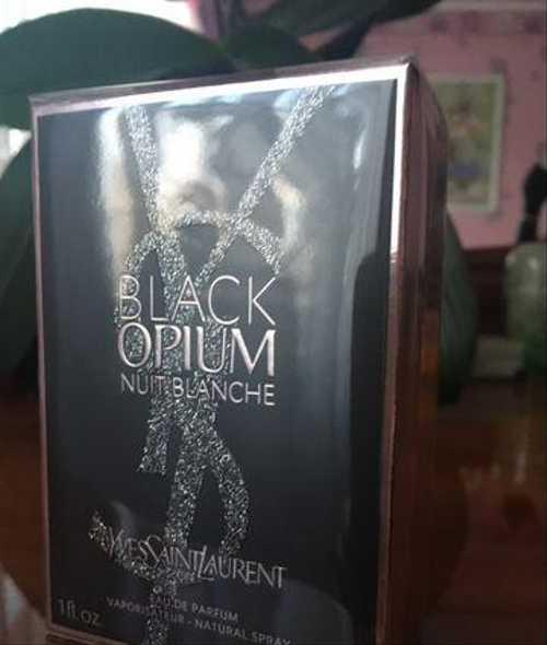 Оригинал YSL black opium 30 ml. новые