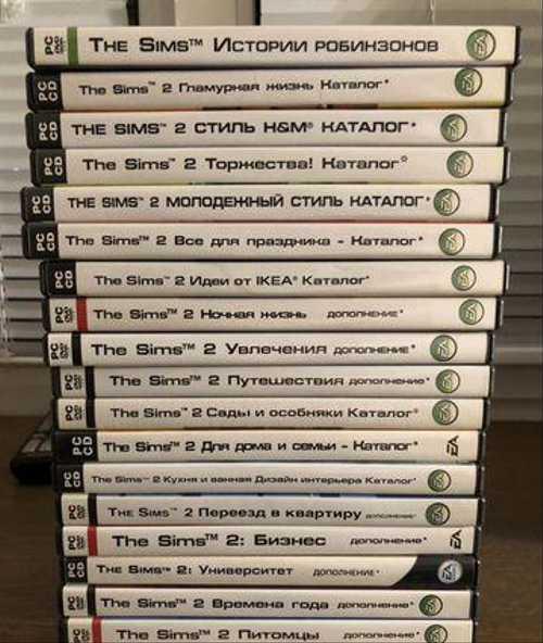 The Sims 2 (Симс 2) Полная колекция + истоии Робин