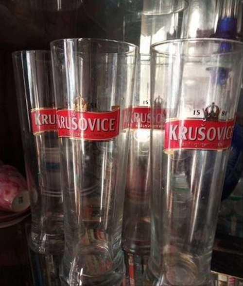 Пивной стакан Krusovice