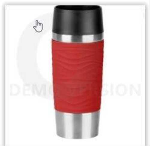 Термокружка Emsa Travel Mug Waves 0,36л Red