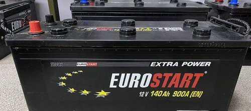 Аккумулятор 140 ач 6ст eurostart Extra Power 140Ah