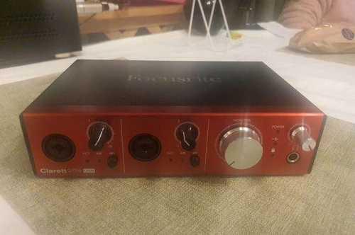 Звуковая карта Focusrite Clarett 2pre USB