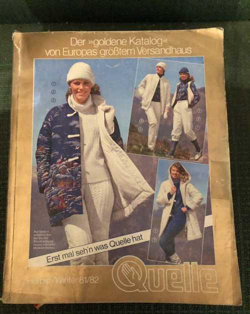 Журнал Quelle Winter 81/82