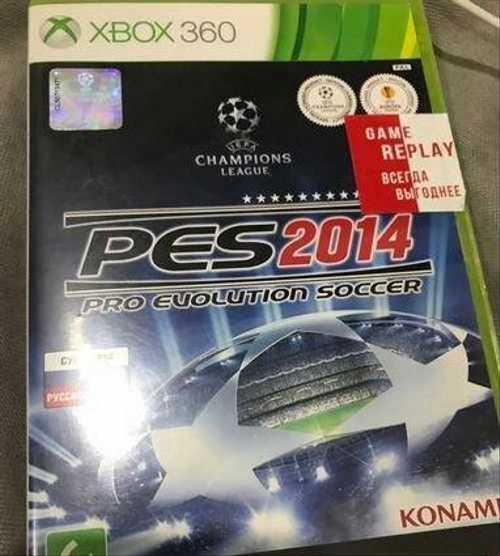 Диск Xbox 360 PES 2014