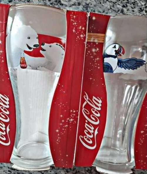 Стаканы бокалы Coca-Cola