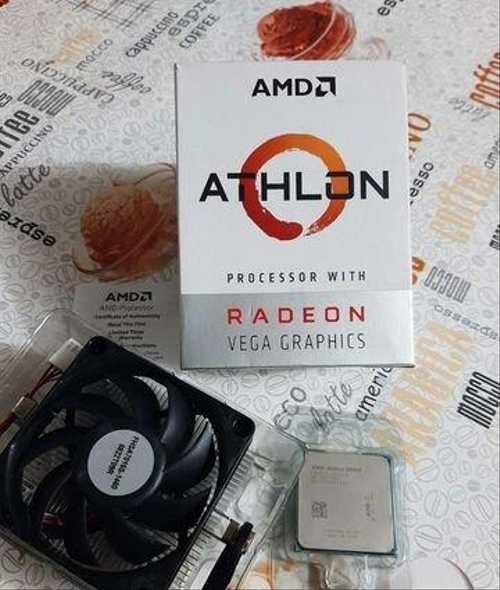Процессор AMD athlon 200ge box