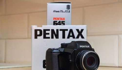 Pentax 645N+SMC Pentax-FA 75 мм F2.8