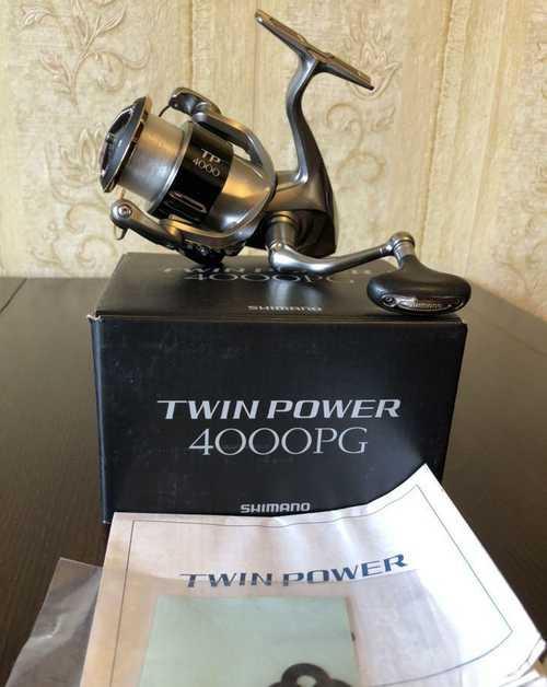 Катушка Shimano 15 Twin Power 4000 PG