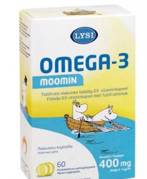 Omega 3 lysi moomin