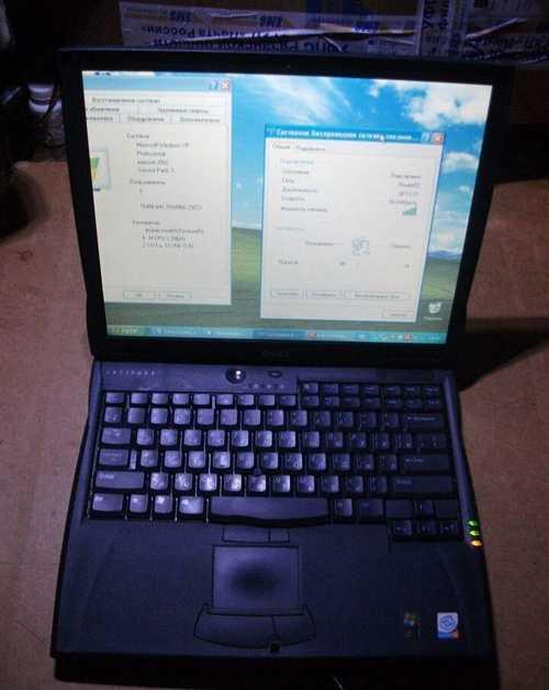 Ноутбук Dell Latitude PP01L (C640), рабочий