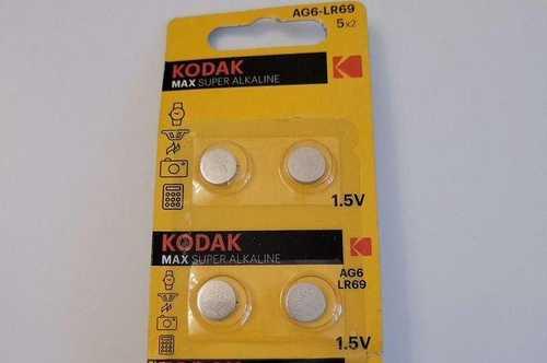 Батарейки Kodak max AG6 - LR69 и AG4 - LR626 1.5V
