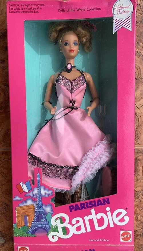 Кукла Barbie Parisian 1990 Парижанка Барби 90-х