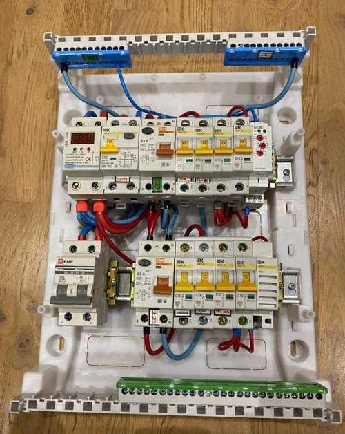 Электрический щиток для двухкомнатной квартиры