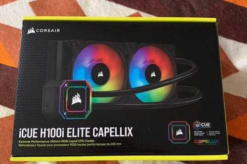 Corsair icue h100i elite capellix