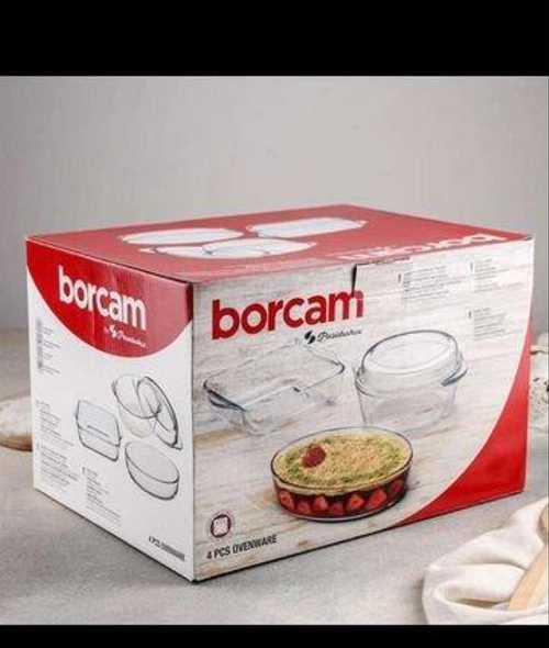 Набор посуды для запекания Borcam, 3 предмета: кас