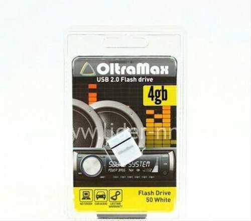 Флешка компактная Oltramax mini на 4GB новая