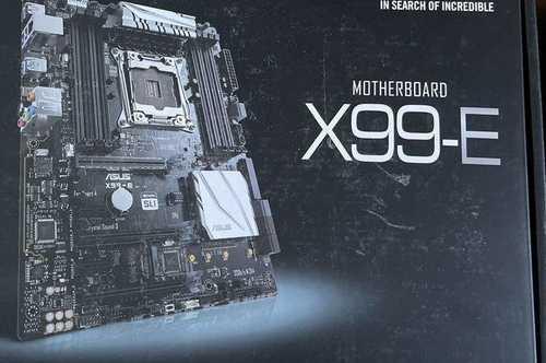Новая X99-E asus