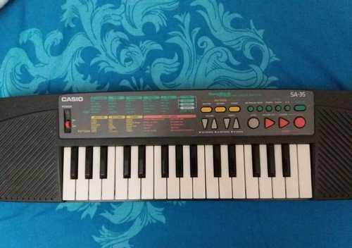 Синтезатор детский casio sa-35