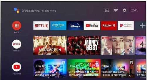 Телевизор 65" Philips 65PUS74064K SmartTV