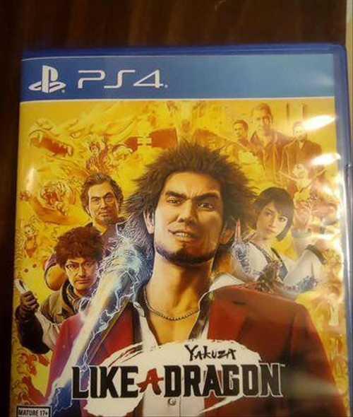 Диск ps4 Yakuza: like a dragon