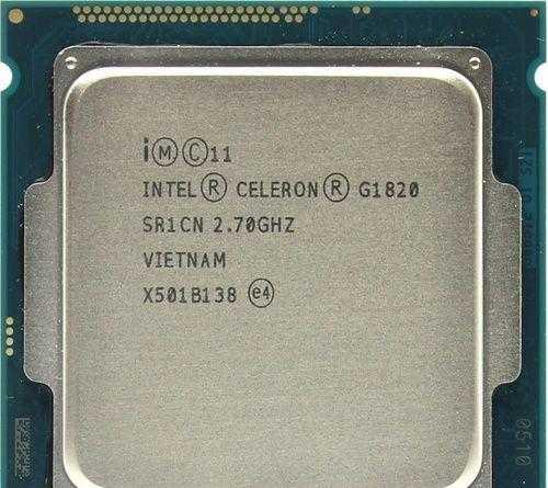 2х ядерный Процессор Intel G1820 2x2.7GHz lga 1150