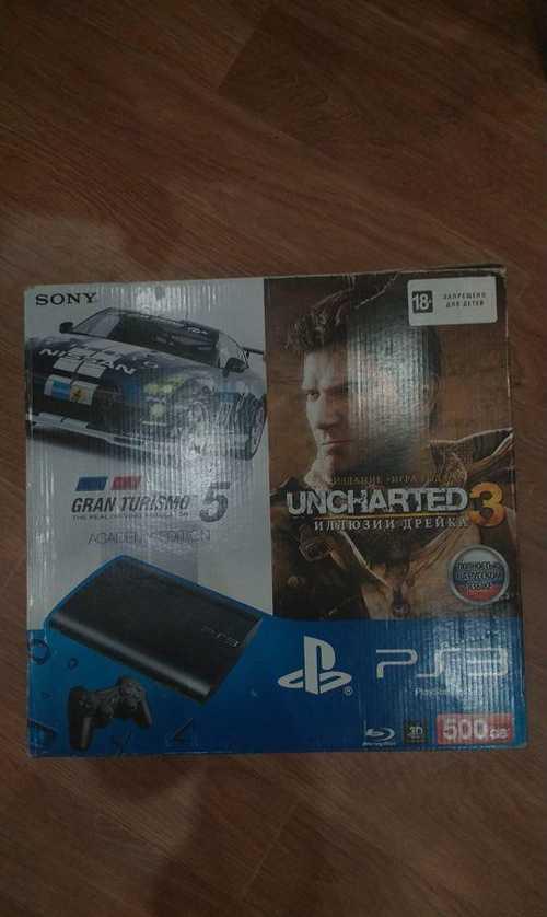 PlayStation 3 super slim 500гб