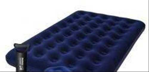 Надувной матрас с подушками и ручным насосом