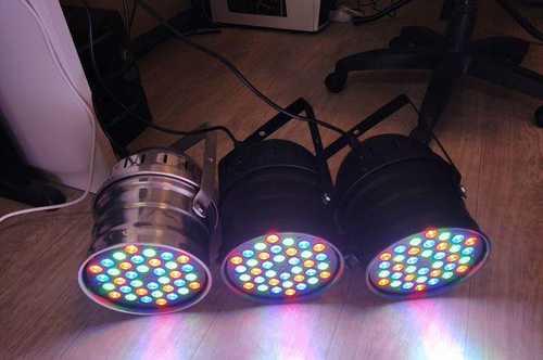 Eurolite Par-64 36x3W RGB Светодиодный прожектор