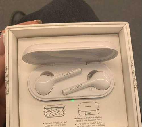 Беспроводные наушники huawei freebuds lite