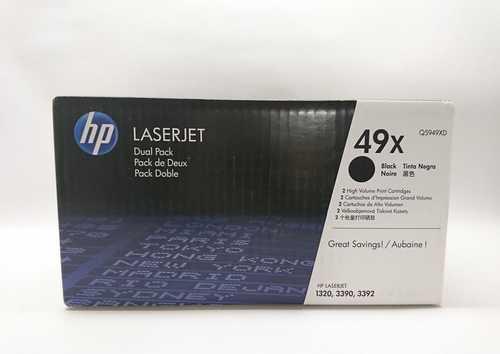 Картридж лазерный HP LaserJet 49X Q5949XD оригинал