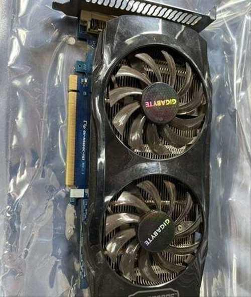 Видеокарта gigabyte GeForce GTX 560Ti GV- N560OC-G