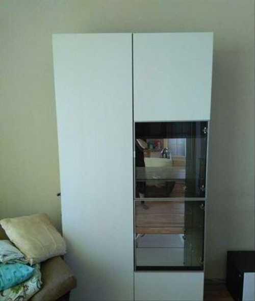 Шкаф для одежды с витриной IKEA