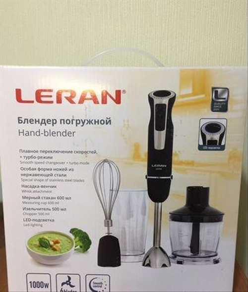 Leran hbm 1040r. Блендер Leran 1000w. Leran блендер погружной. Блендер кофемолка Леран.