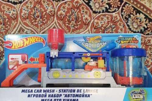 Hot Wheels сити мега автомойка