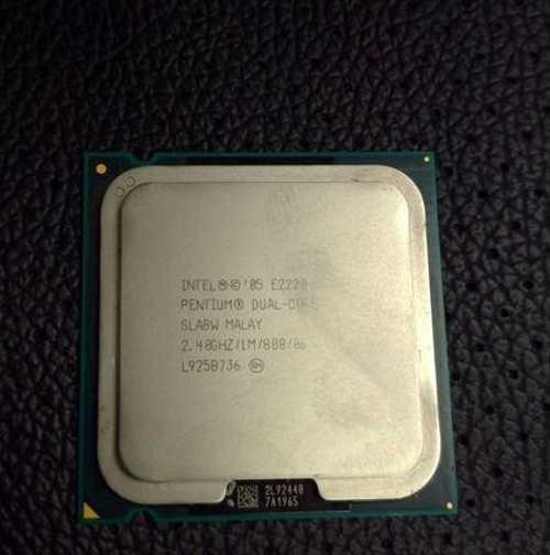 Hello процессор. Процессор пентиум дуал кор e2220. Интел пентиум 2,8 Гц.