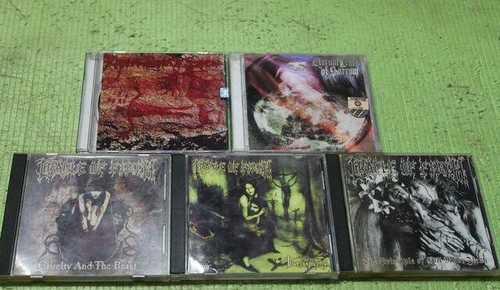 CD диски с тяжелой музыкой(Black/Death metal)