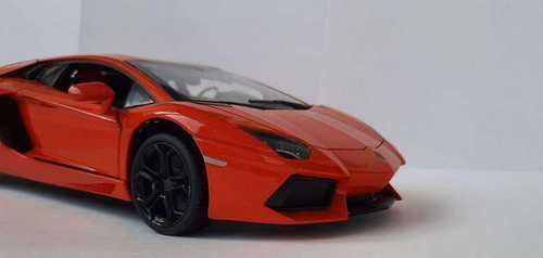 Lamborghini aventador, welly 1:18