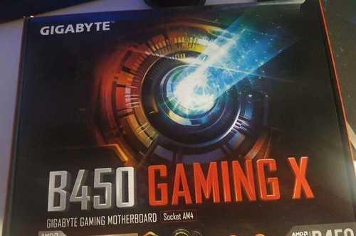 Материнская плата AM4 B450 Gaming X Gigabyte