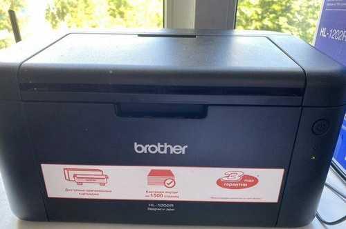 Лазерный принтер чёрно-белый Brother HL-1202R