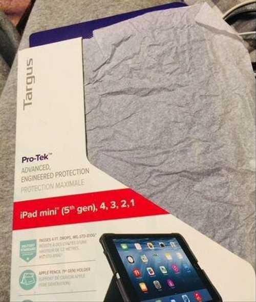 Чехол и подставка Targus Pro-tek(темно синий) iPad