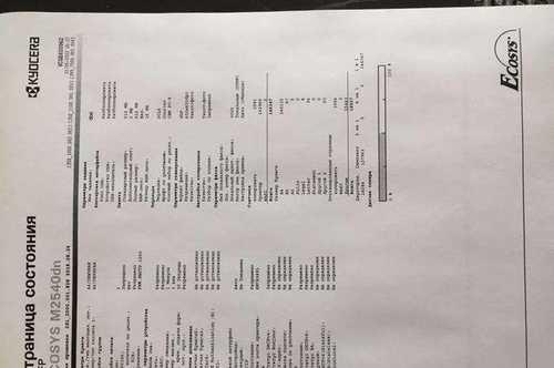 Принтер kyocera M2540dn/M2535dn
