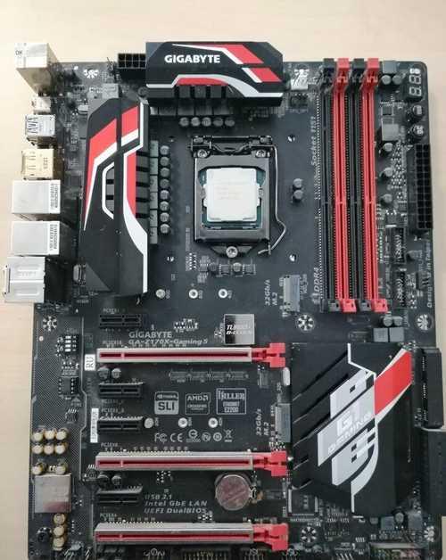 Gigabyte z170x gaming 5 + Процессор