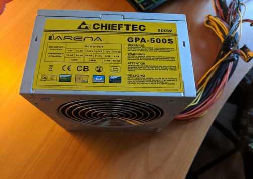 Блок питания Chiftec GPA-500S 500W. Плохо работает