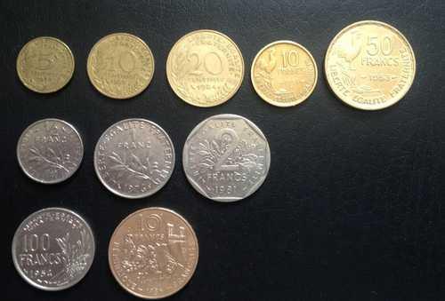 Монеты франции (2)