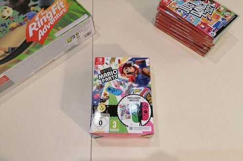 Бандл Nintendo Switch Joy Con + Super Mario Party